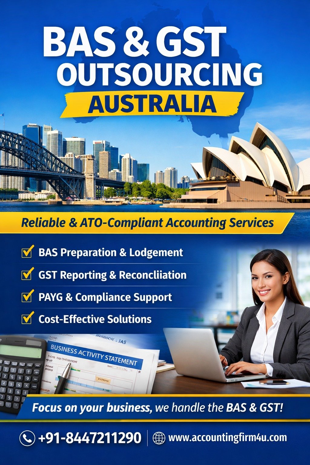 BAS & GST Outsourcing Australia – Reliable & Cost-Effective Solutions